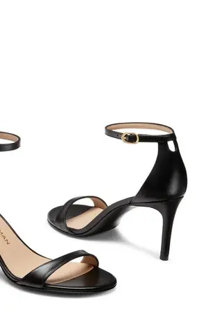 STUART WEITZMAN Nudist Ii 75 Sandal - Black