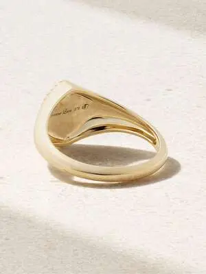 Yvonne Léon Baby Chevalière Marquise Signet Ring