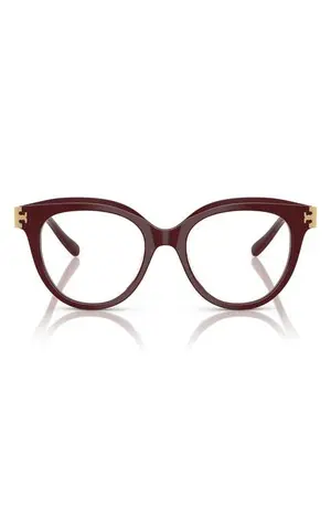 Tory Burch 51mm Phantos Eyeglasses - Red