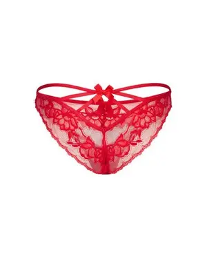 ADORE ME Azula Cheeky Panties - Dark Red