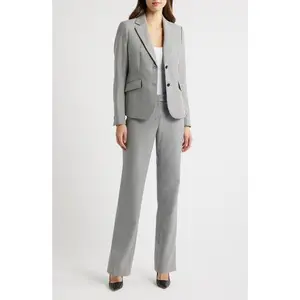 Anne Klein Mini Houndstooth Blazer