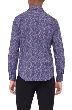 Bugatchi Jimmy Ooohcotton® Floral Button-up Shirt