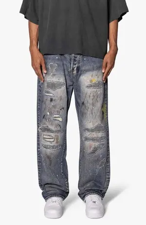 Mnml Faded Jeans For Men