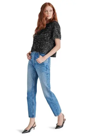 Steve Madden Cressa Sequin T-shirt