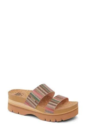 Women's Multicolor Platform Sandals