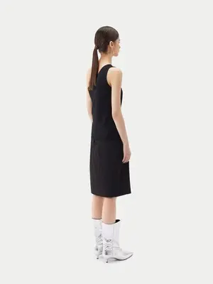 Gobi Cashmere Cashmere Silk Sleeveless Asymmetric Top