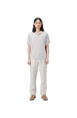 Gobi Cashmere Cotton Silk Cashmere Blend Polo Shirt - Wind Chime