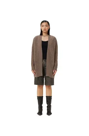 Gobi Cashmere Open-front Cashmere Cardigan