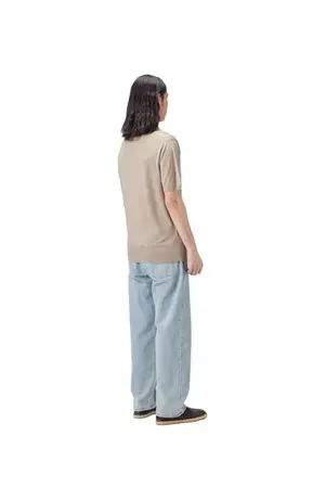 Gobi Cashmere Silk Cashmere Polo Shirt