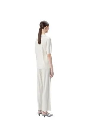 Gobi Cashmere Silk Cashmere Polo Shirt