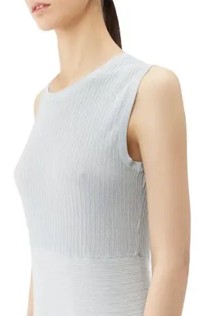 Gobi Cashmere Lightweight Knit Dress - Ice Flow