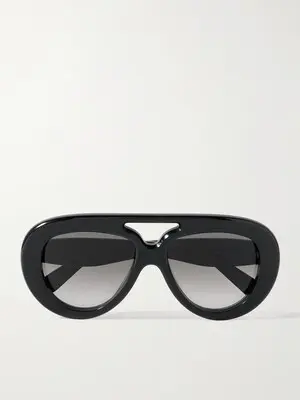 Loewe Aviator-style Sunglasses - Black