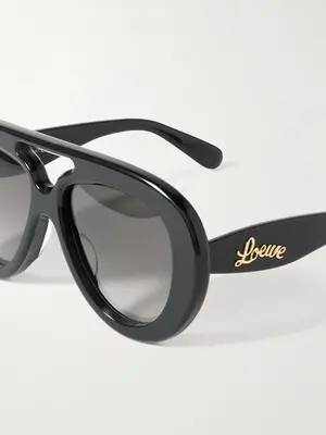 Loewe Aviator-style Sunglasses - Black