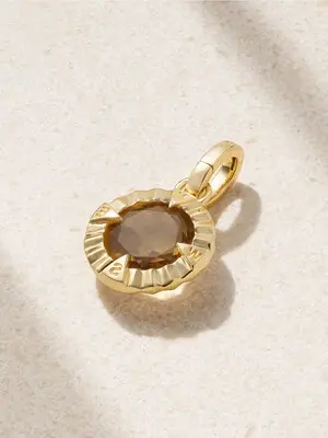 FOUNDRAE Internal Compass 18-karat Citrine Pendant