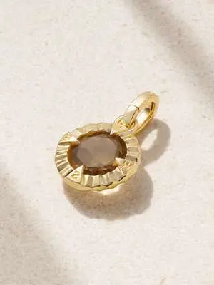 FOUNDRAE Internal Compass 18-karat Citrine Pendant