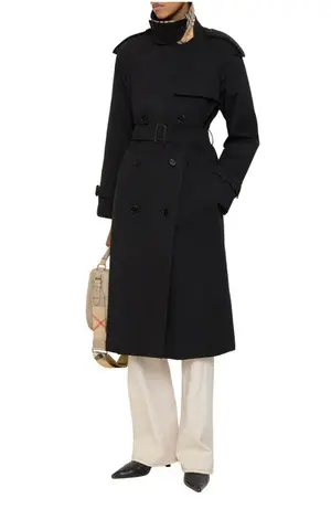 Women's Burberry Black Coats