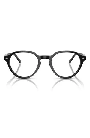 VOGUE 48mm Phantos Optical Eyeglasses - Black