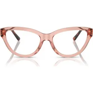 VOGUE 52mm Cat Eye Optical Glasses - Pink