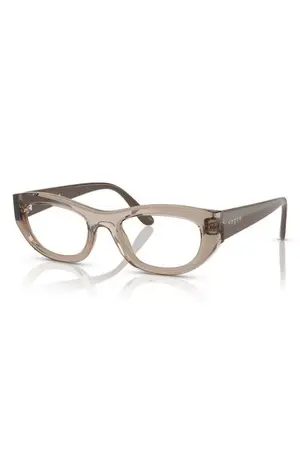 VOGUE 49mm Oval Eyeglasses