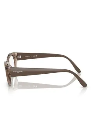 VOGUE 49mm Oval Eyeglasses