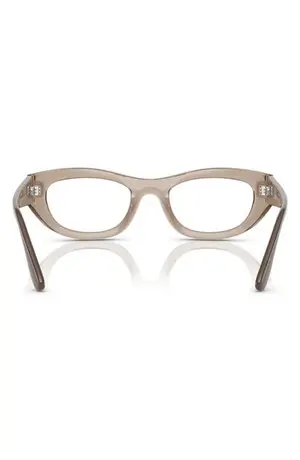 VOGUE 49mm Oval Eyeglasses