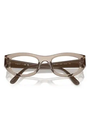 VOGUE 49mm Oval Eyeglasses