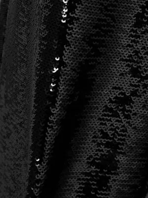 Veronica De Piante Mick Sequined Straight-leg Pants - Black