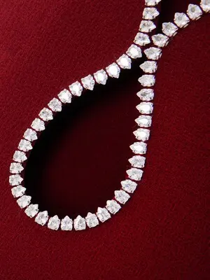 Rebecca Vallance Akari Crystal-embellished Gown - Burgundy