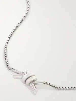 Bottega Veneta Knot Necklace