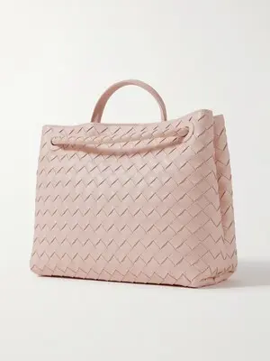 Bottega Veneta Andiamo Intrecciato Leather Tote