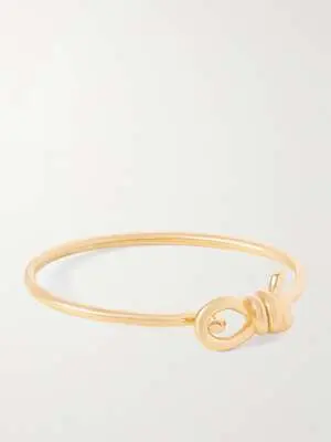 Bottega Veneta Plated Knot Bracelet - Gold