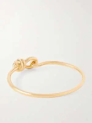 Bottega Veneta Plated Knot Bracelet - Gold