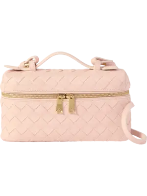 BOTTEGA VENETA Bottega Veneta Intrecciato Leather Vanity Tote