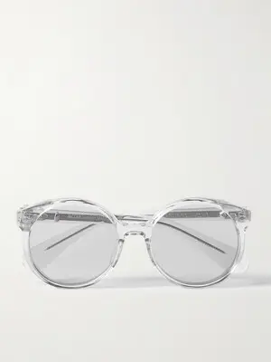 JACQUES MARIE MAGE Round-frame Sunglasses - Neutrals