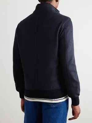 Thom Sweeney Cashmere-blend Felt Bomber Jacket