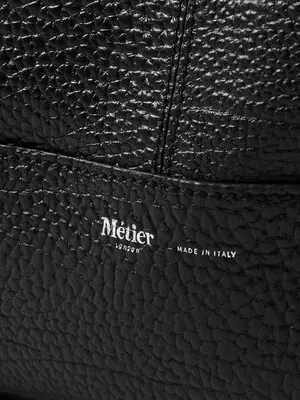 METIER Glide Full-grain Leather Backpack - Black