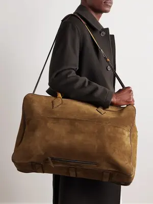 METIER Closer Weekend Suede Holdall - Neutrals