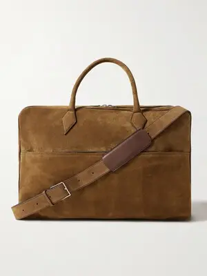 METIER Closer Weekend Suede Holdall - Neutrals