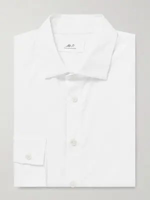 Men's White Slim Fit Shirts