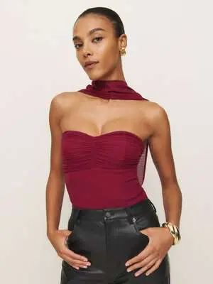 REFORMATION Ezra Knit Top