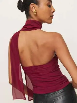 REFORMATION Ezra Knit Top