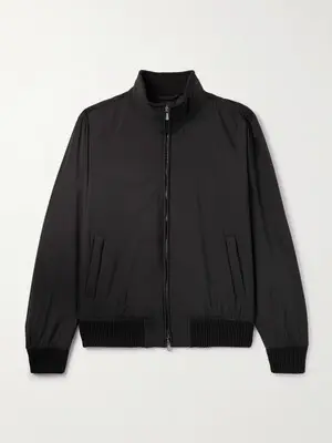 Thom Sweeney Nylon Bomber Jacket