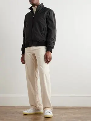 Thom Sweeney Nylon Bomber Jacket