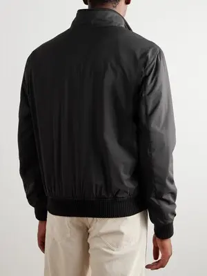 Thom Sweeney Nylon Bomber Jacket