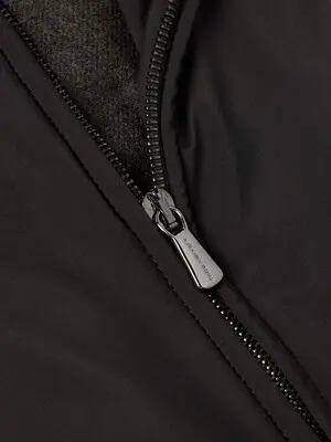 Thom Sweeney Nylon Bomber Jacket