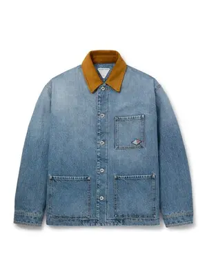 Men's Two Toned Denim Jackets