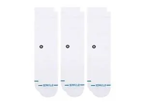 Stance Icon Crew Socks - White