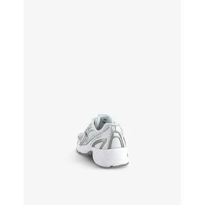 NEW BALANCE 740 V2 Logo-embroidered Mesh Low-top Trainers - White Metallic