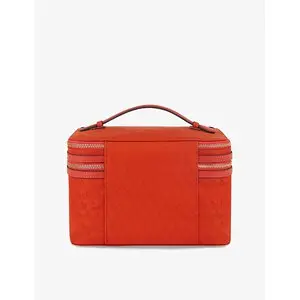 ANYA HINDMARCH Vanity Kit Logo-jacquard Nylon Cosmetics Case