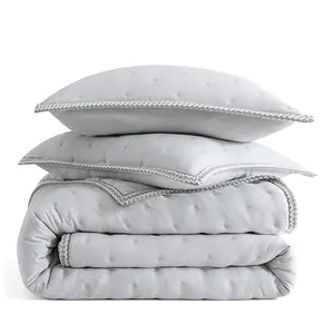 UGG Devon Braid Quilt Set, Twin Twinxl Gray Violet